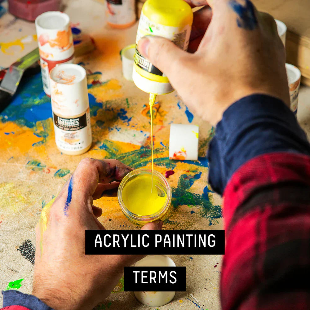 ACRYLIC PAINTING TERMS – Liquitex EU